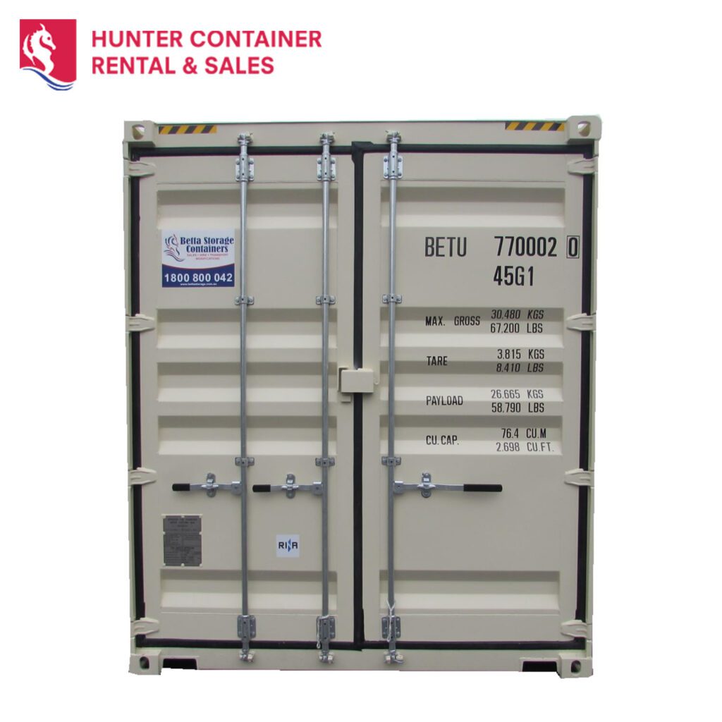 40ft High Cube Container Sales NSW - Hunter Container Rental & Sales